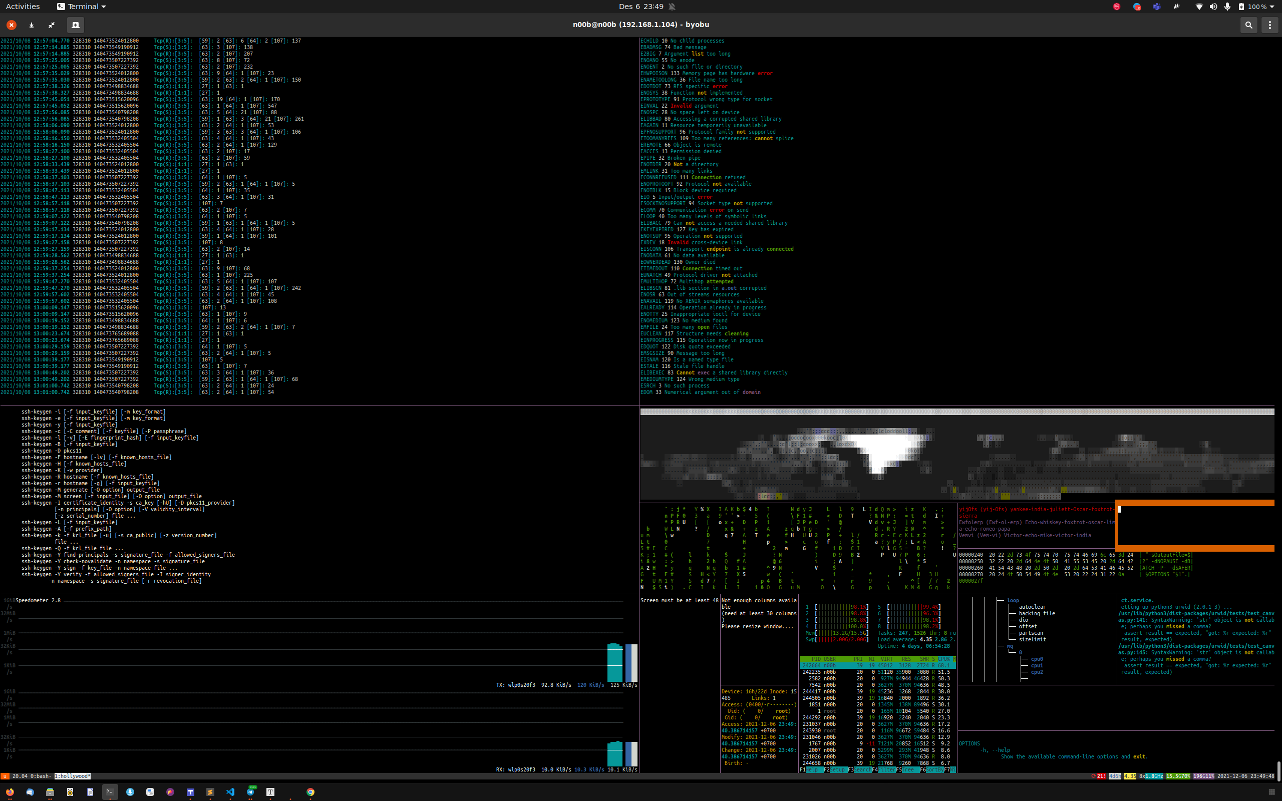 Memalsukan Terminal "Hacking" Menggunakan Hollywood di Ubuntu 20.04 LTS ...
