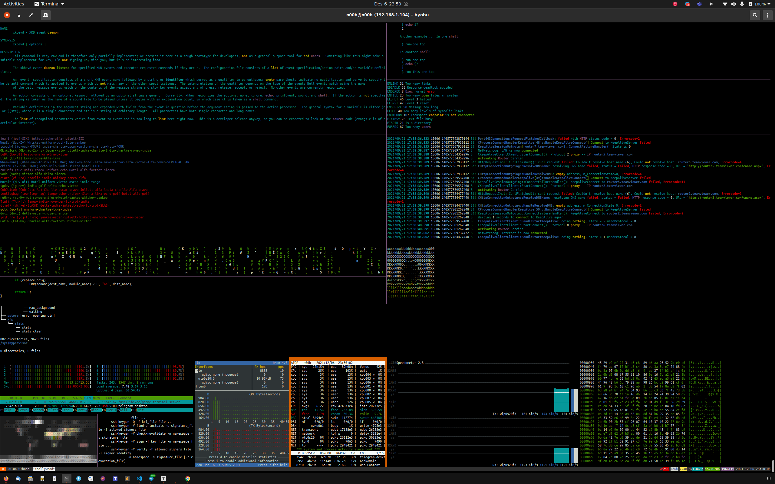 Memalsukan Terminal "Hacking" Menggunakan Hollywood di Ubuntu 20.04 LTS ...
